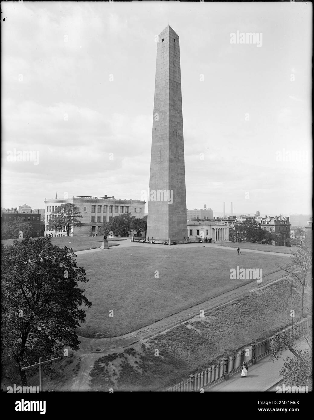 Bunker Hill Monument, Monument Square, Charlestown, Mass. , Monuments ...