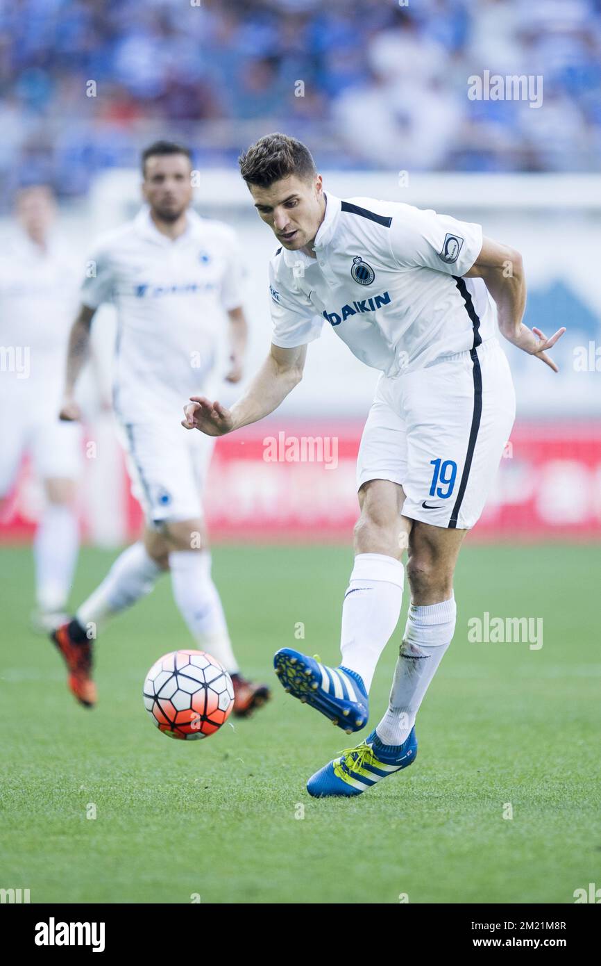 Thomas meunier club brugge 2016 hi-res stock photography and images - Alamy