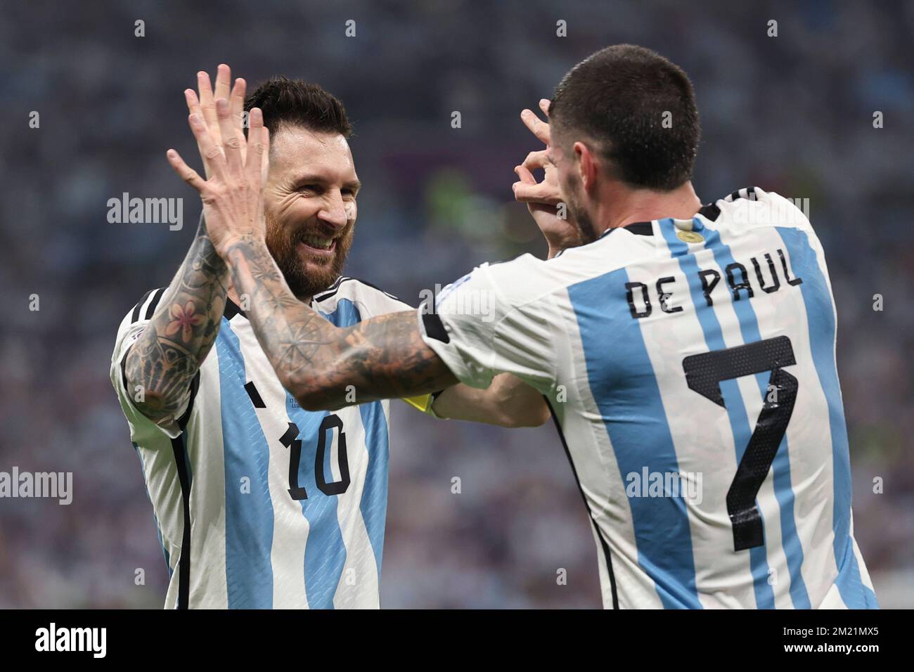 Rodrigo de paul messi hi-res stock photography and images - Alamy