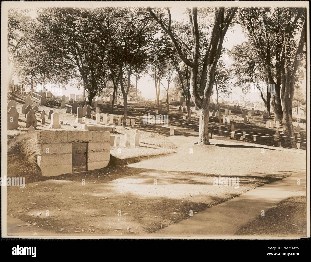 Burial Hill Plymouth Mass , Cemeteries, Tombs & sepulchral monuments ...