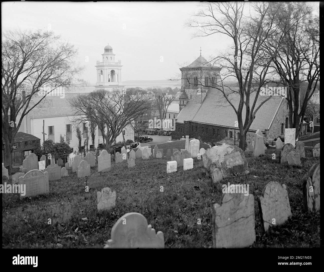Burial Hill, Plymouth Mass. , Cemeteries, Churches, Tombs & sepulchral ...