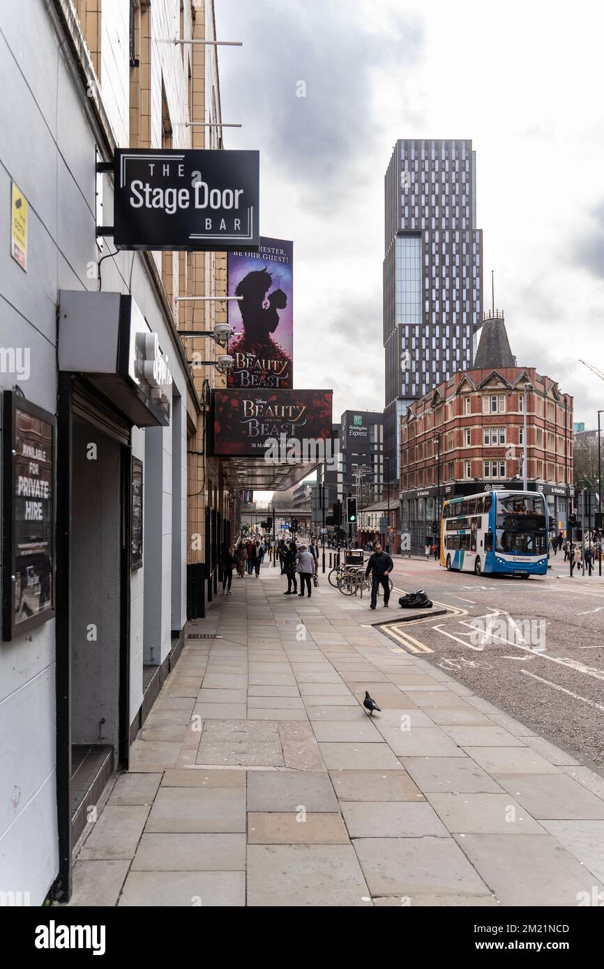 manchester street scenes Stock Photo - Alamy