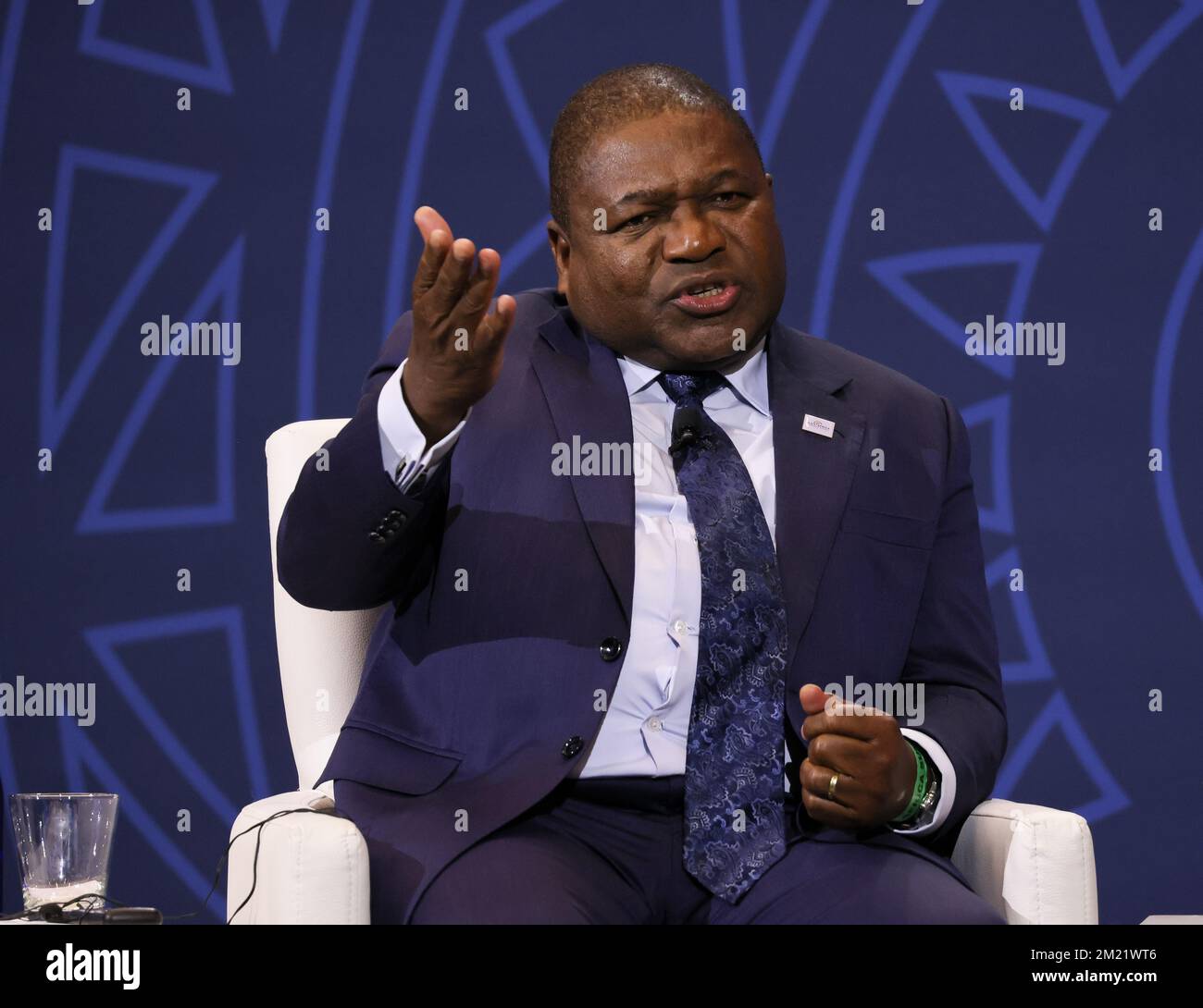 Washington, United States. 13th Dec, 2022. President of Mozambique ...