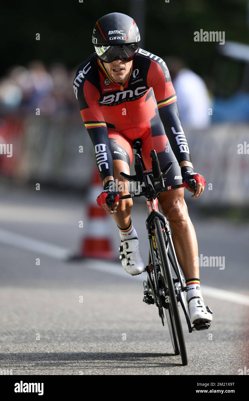 Belgian Philippe Gilbert of BMC Racing Team pictured in action during ...