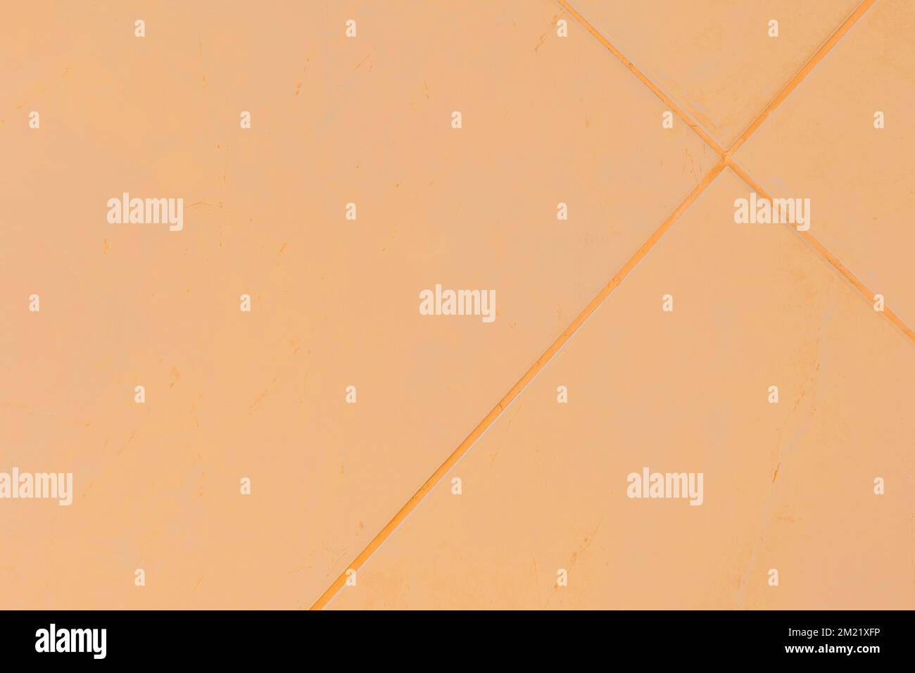 Orange light ceramic tile floor or wall in bathroom or kitchen texture ...