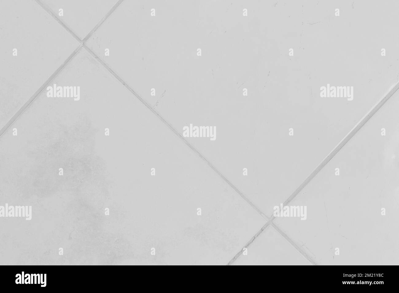 White light gray ceramic tile floor or wall in bathroom or kitchen ...