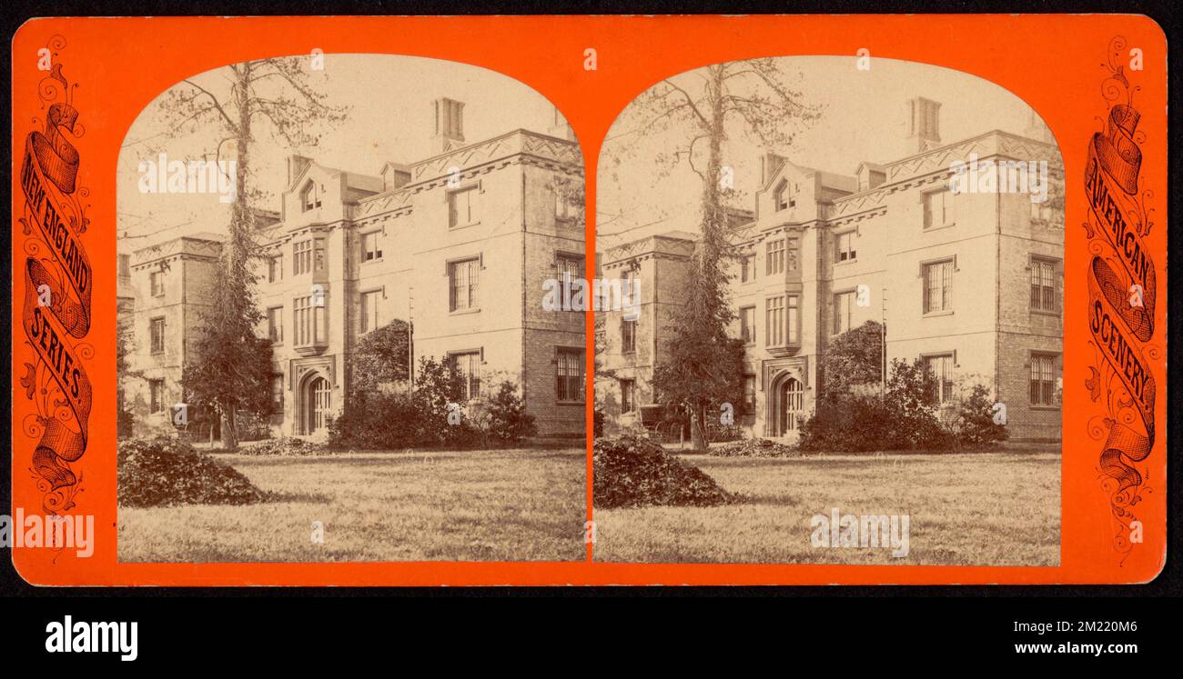 Butler Hospital. A , Mental institutions, Butler Hospital Stock Photo ...