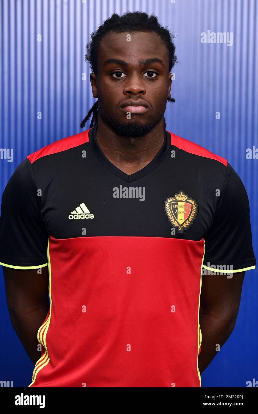 Belgium's Jordan Lukaku poses for the photographer on the fourth day of ...