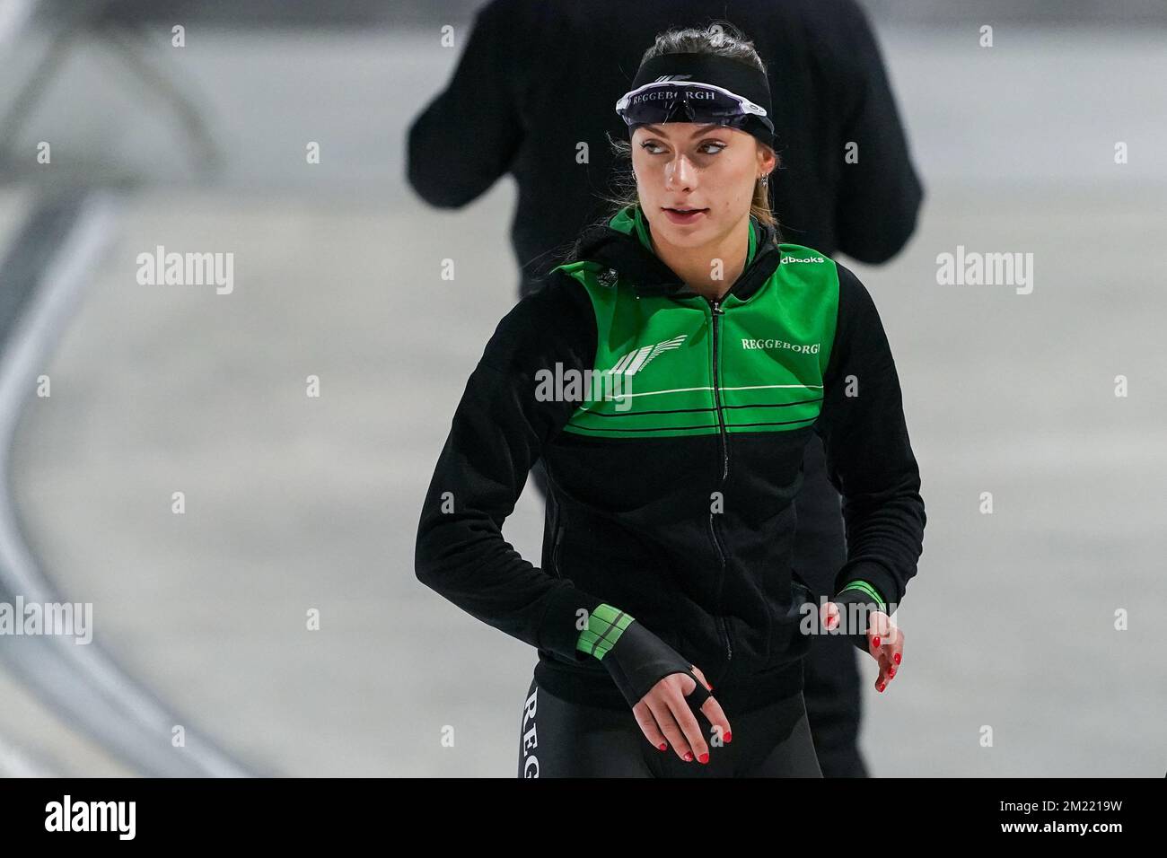 CALGARY, CANADA - DECEMBER 13: Femke Kok of Team Reggeborgh during a ...