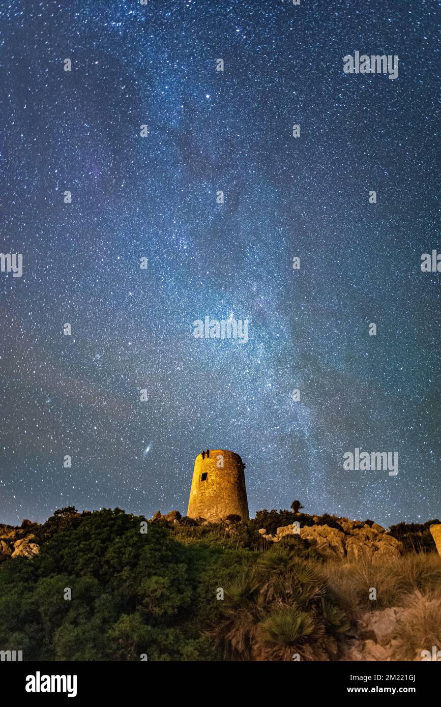 Albercutx watch tower hi-res stock photography and images - Alamy