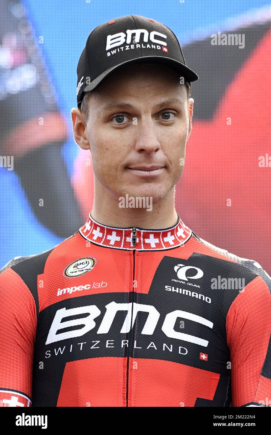 Swiss Michael Schar of BMC Racing Team pictured during a team ...