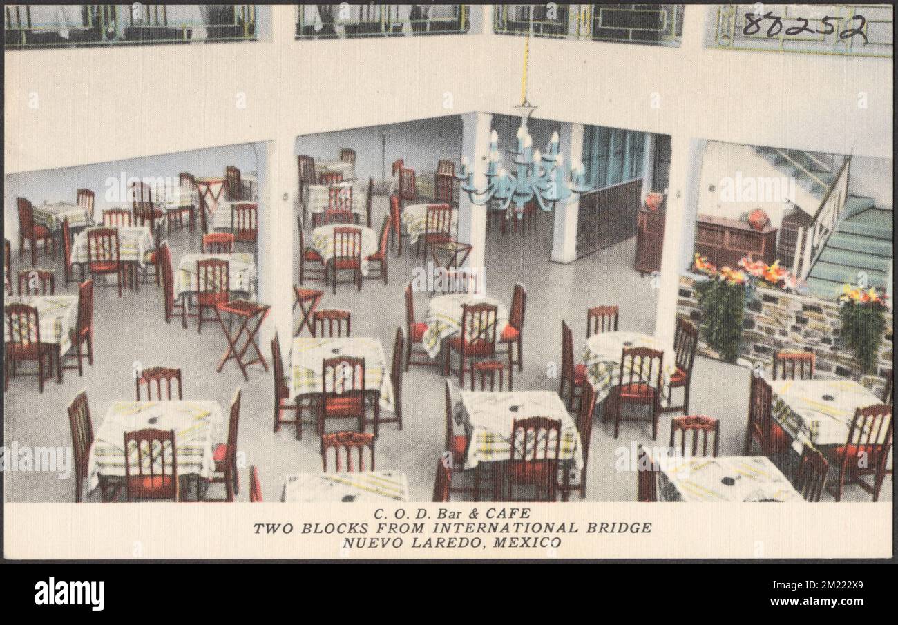C. O. D. Bar & Cafe, two blocks from International Bridge, Nuevo Laredo ...