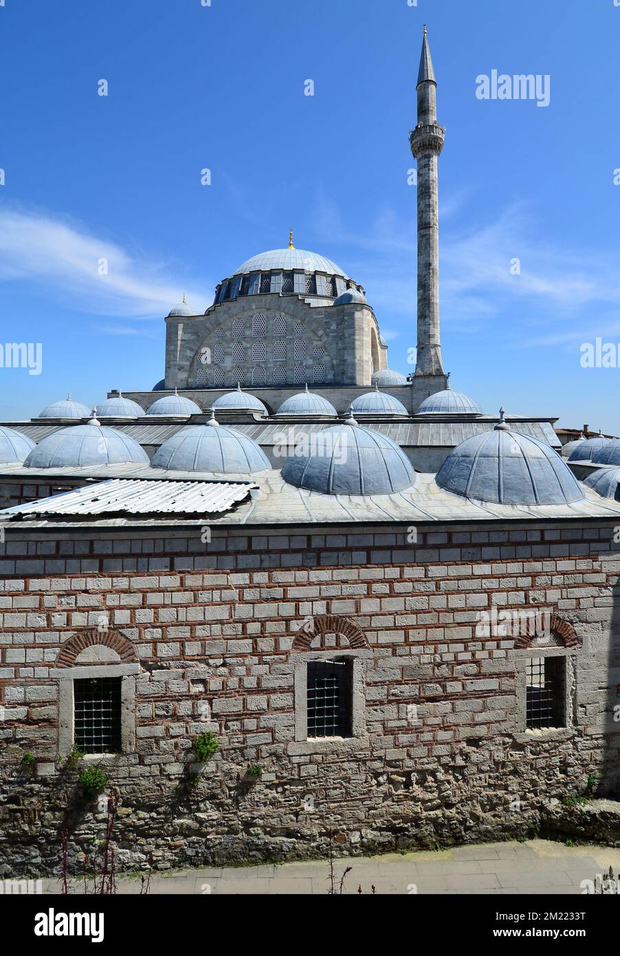 Mihrimah Sultan Mosque and Complex, located in Edirnekapi district of ...