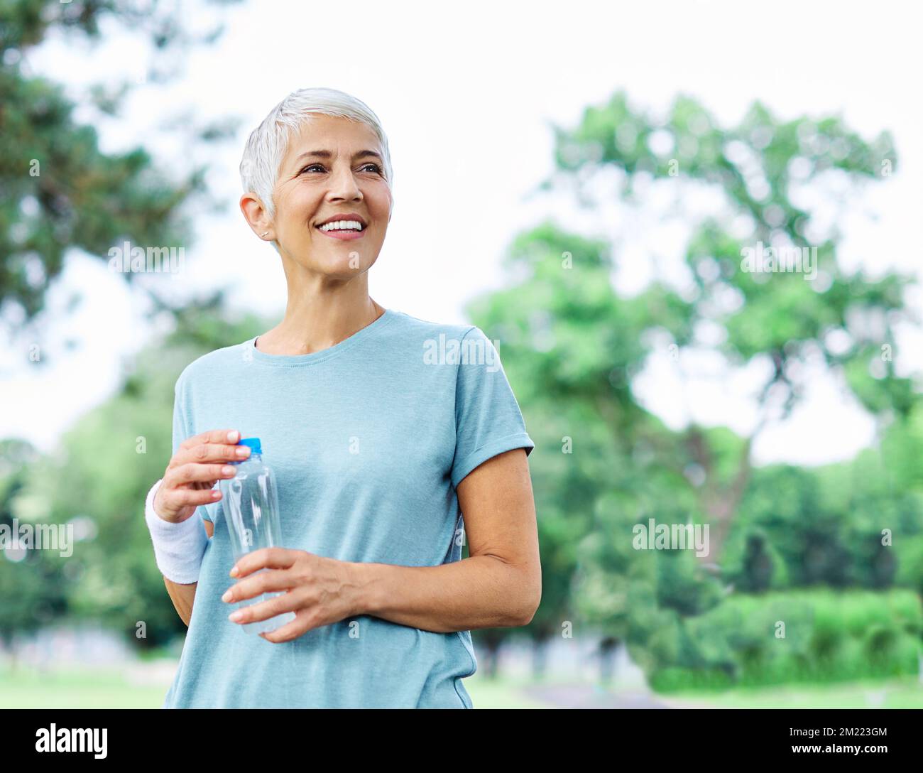 outdoor senior fitness woman lifestyle active sport exercise healthy ...