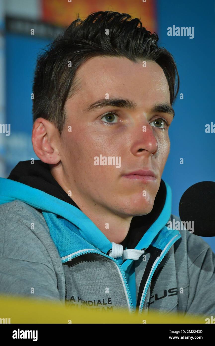 French Romain Bardet of AG2R La Mondiale pictured during a press ...