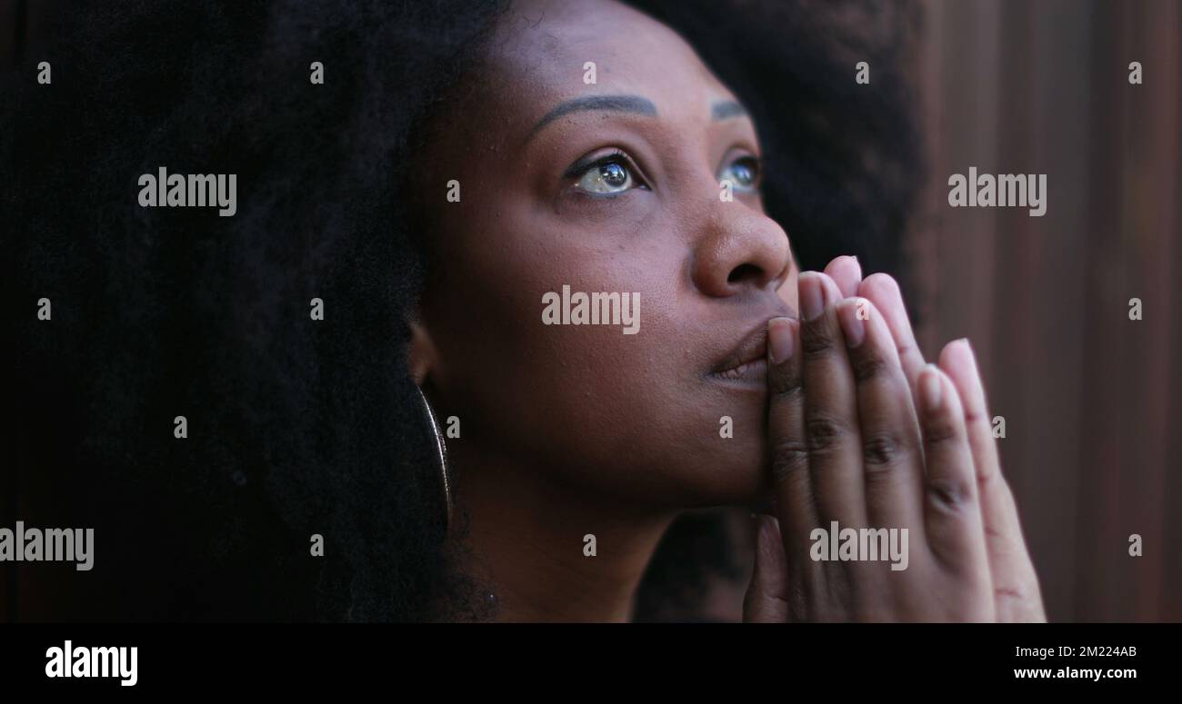 Woman seeking forgiveness hi-res stock photography and images - Alamy