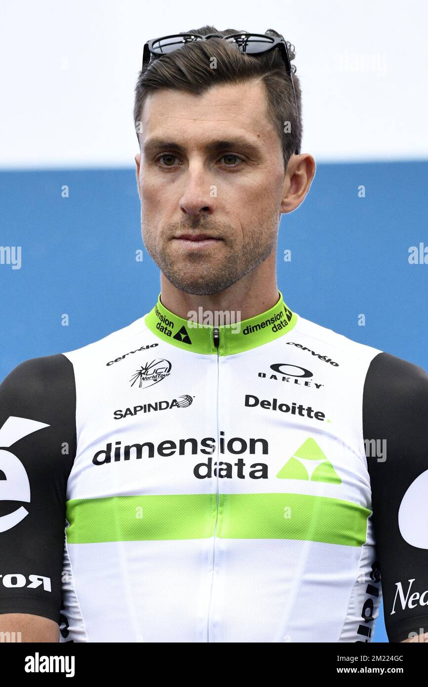 Austrian Bernhard Eisel of Dimension Data pictured during a team ...