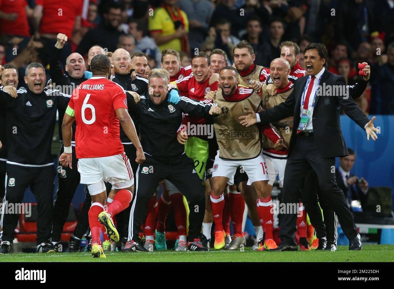 Ashley williams euro 2016 hi-res stock photography and images - Alamy