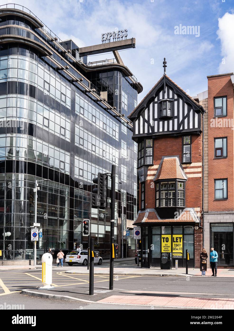northern quarter street scene Stock Photo - Alamy