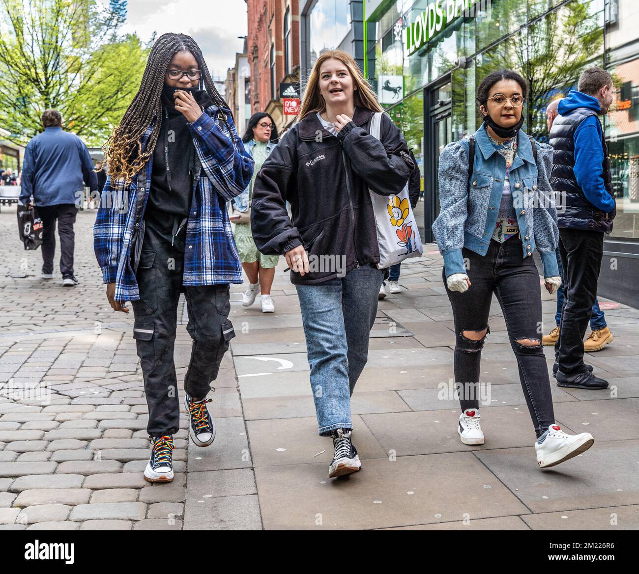 northern quarter street scene Stock Photo - Alamy