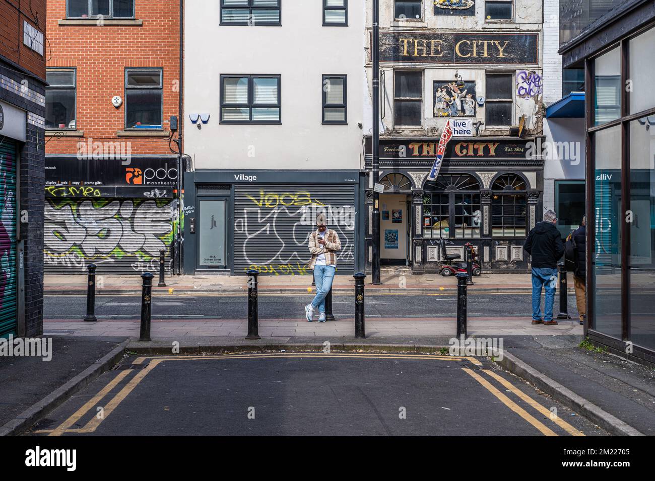 northern quarter street scenes Stock Photo - Alamy