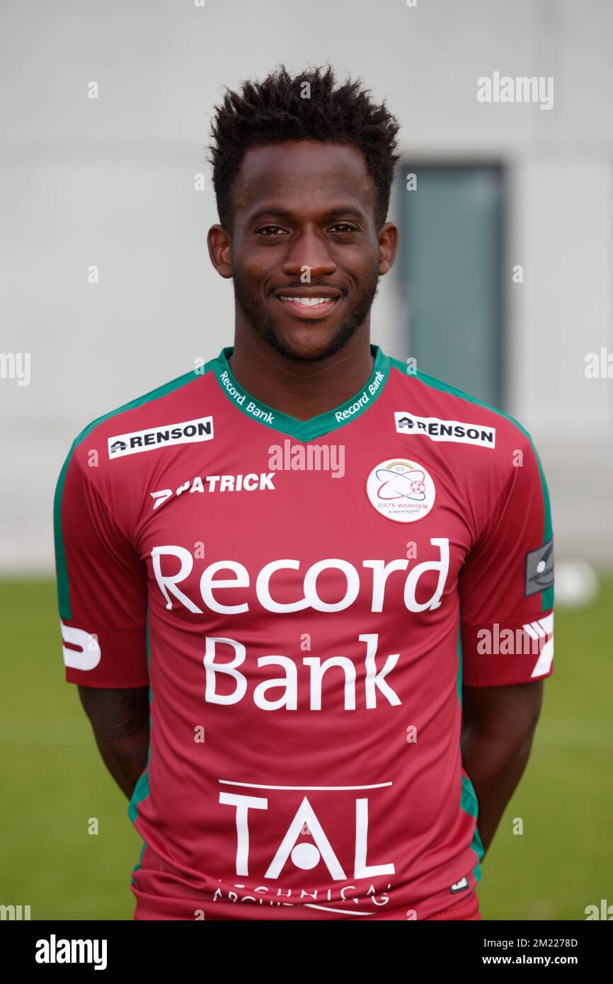 Essevee's Bryan Verboom poses for the photographer during the 2016-2017 ...