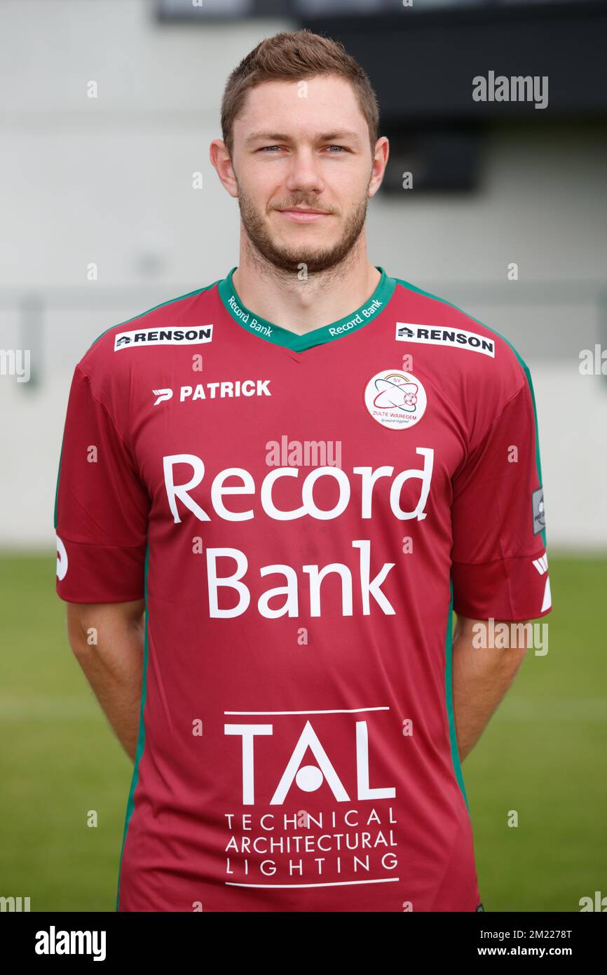 Essevee's Henrik Dalsgaard poses for the photographer during the 2016 ...