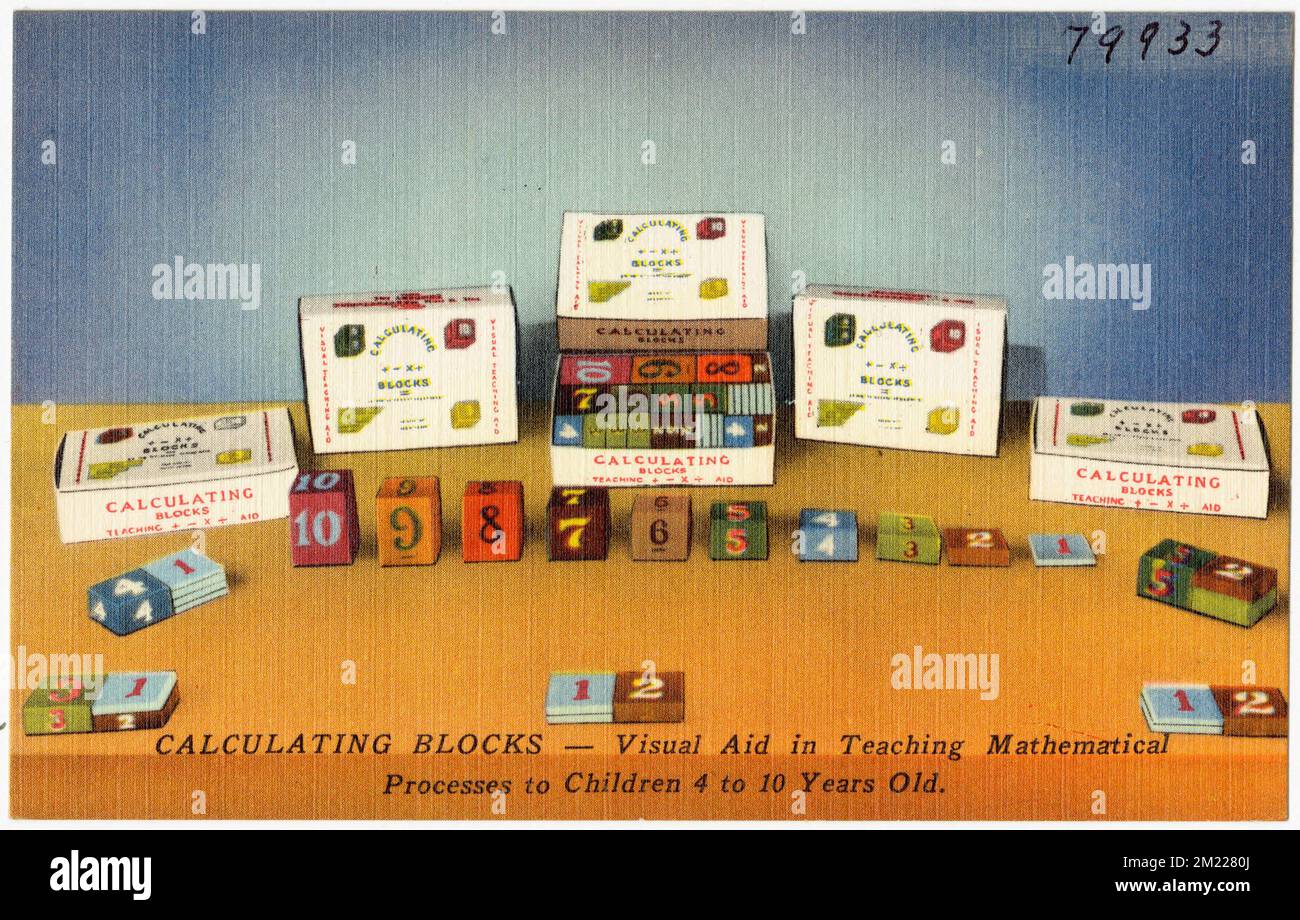 Calculating Blocks -- Visual aid in teaching mathematical process to ...