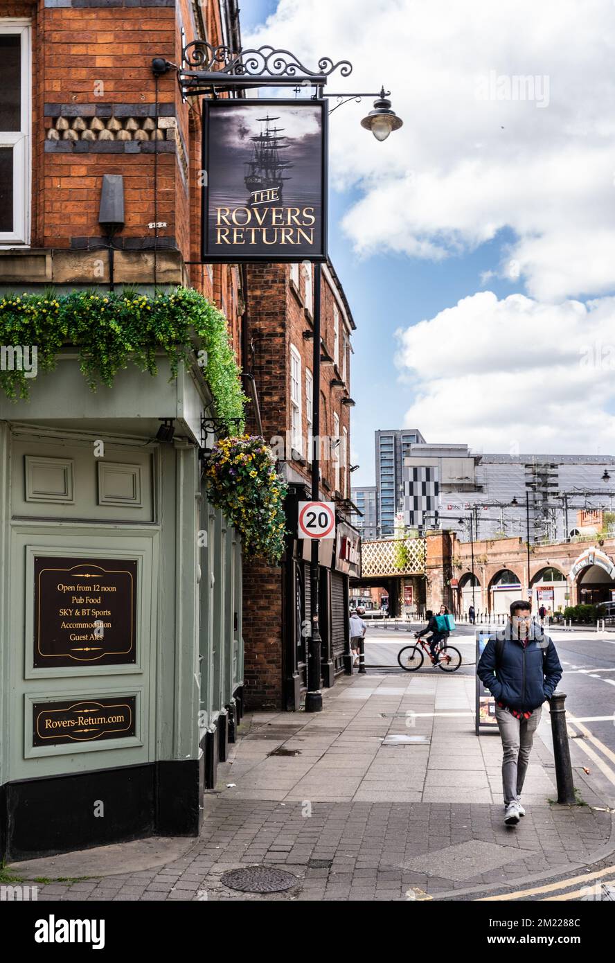 the rovers return, manchester Stock Photo - Alamy