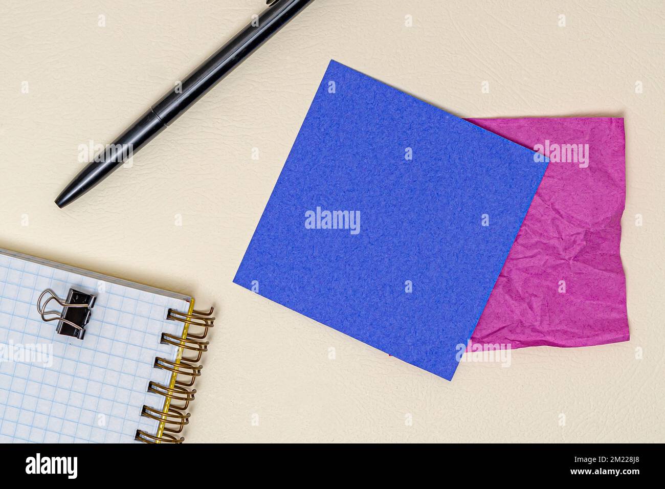 Multiple Assorted Collection Office Stationery Photo With Pens Notepads ...