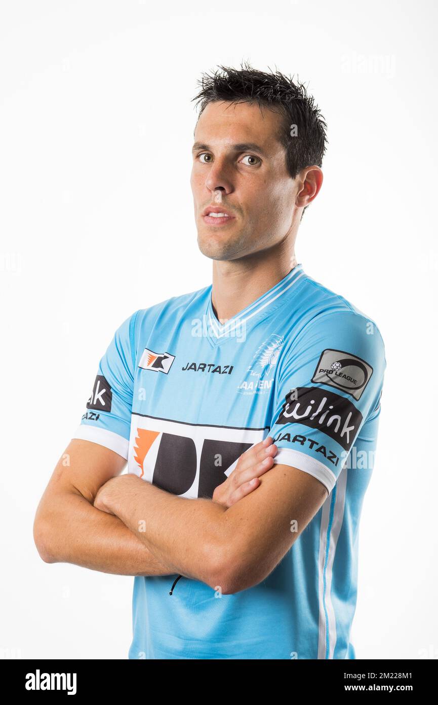 Gent's Jeremy Perbet poses for the photographer during the 2016-2017 ...
