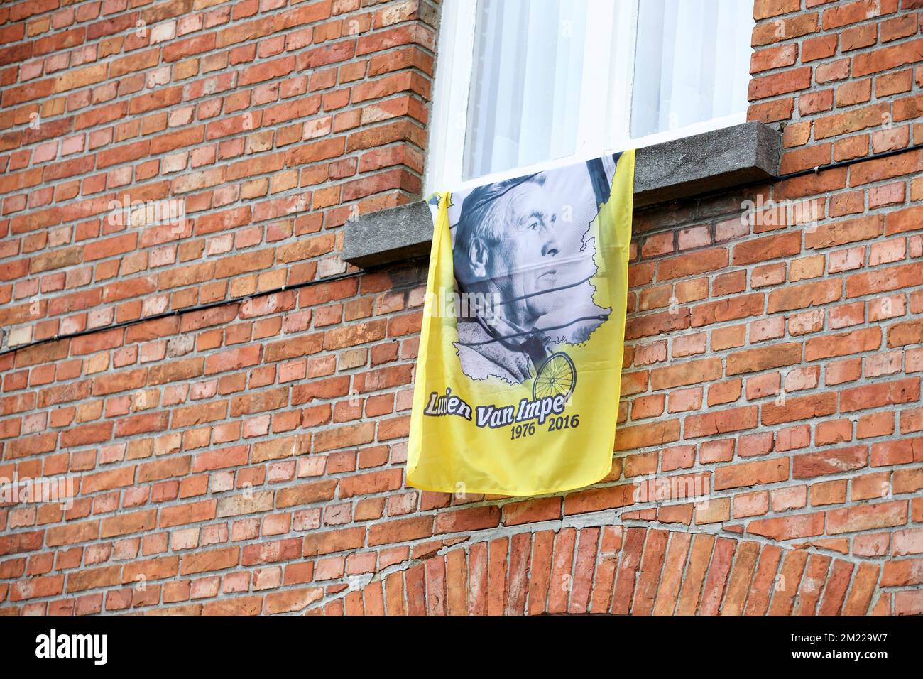 Illustration picture shows the celebrations in honor of Lucien Van Impe ...