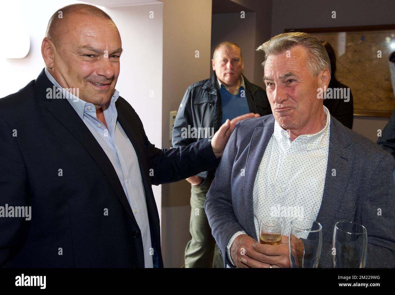 Former Belgian cyclist Roland Liboton and Former Belgian cyclist Lucien ...