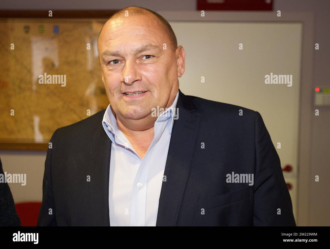 Former Belgian cyclist Roland Liboton pictured during the celebrations ...