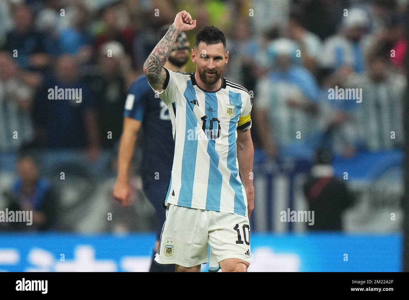 Lusail, Qatar. Dec 13, 2022, Lionel Messi of Argentina during the FIFA ...