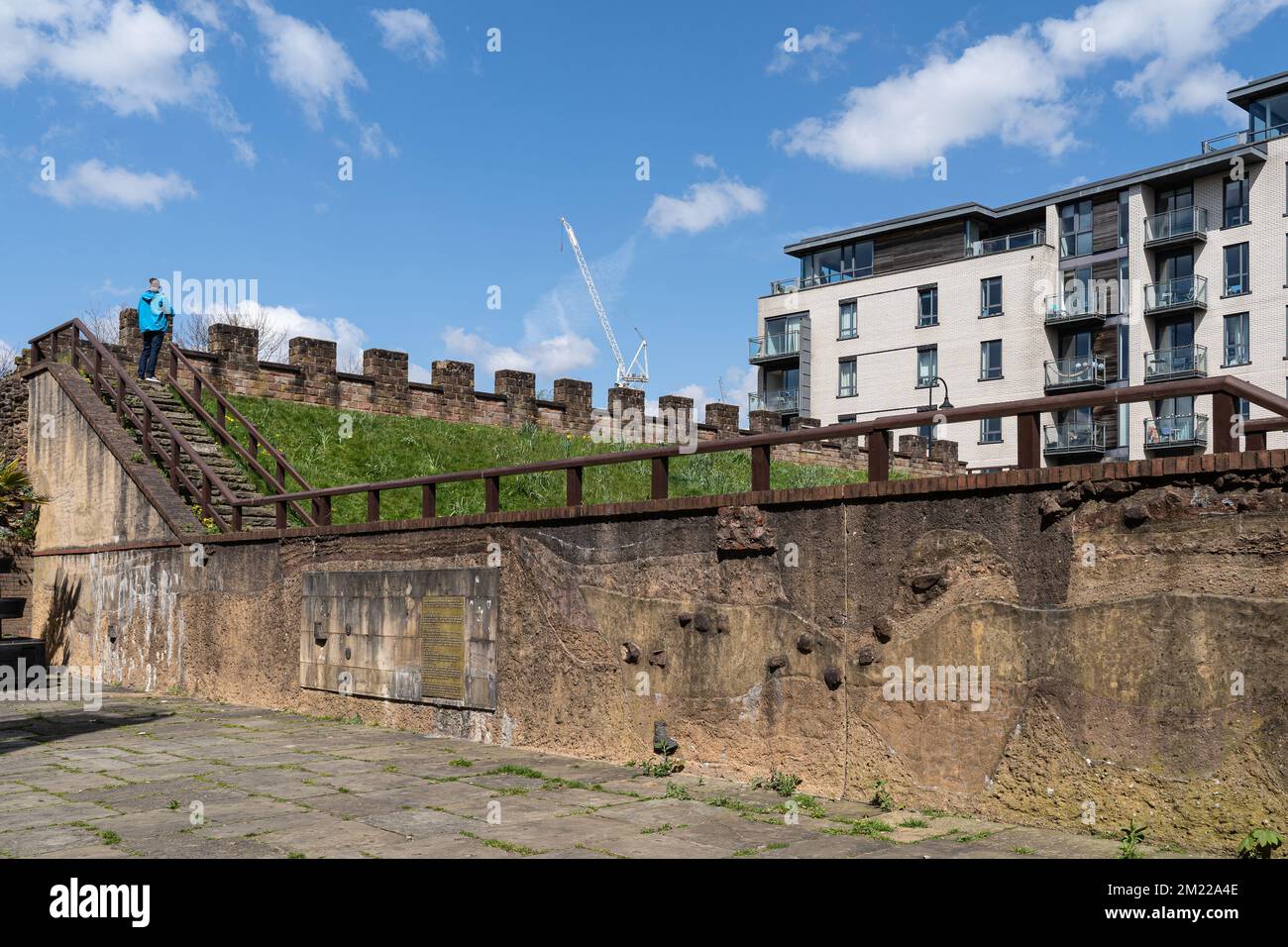 roman remains, castlefield, manchester Stock Photo - Alamy