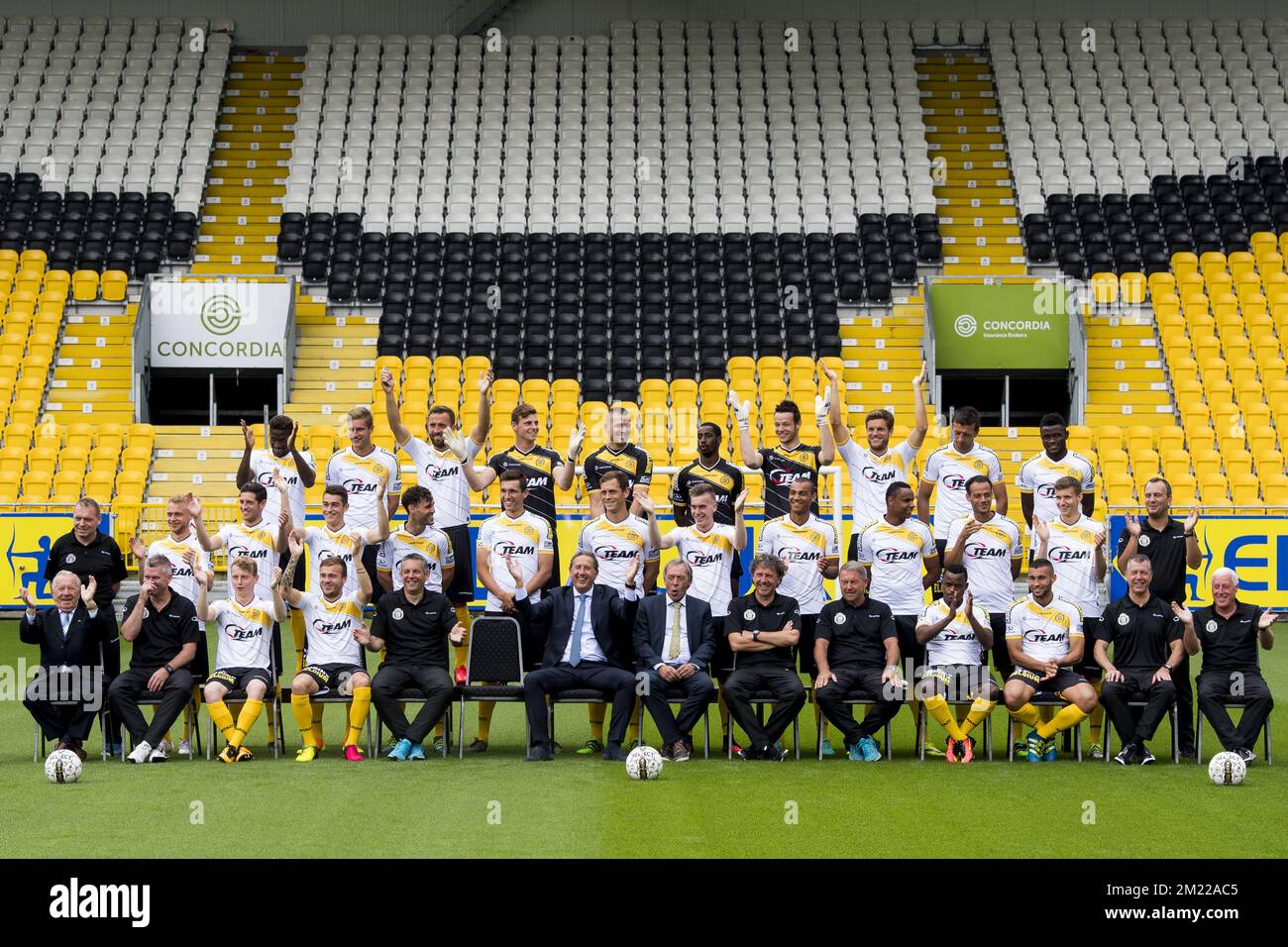 (upper row L-R), Joher Khadim Rassoul, Branislav Ninaj, Mijat Maric ...
