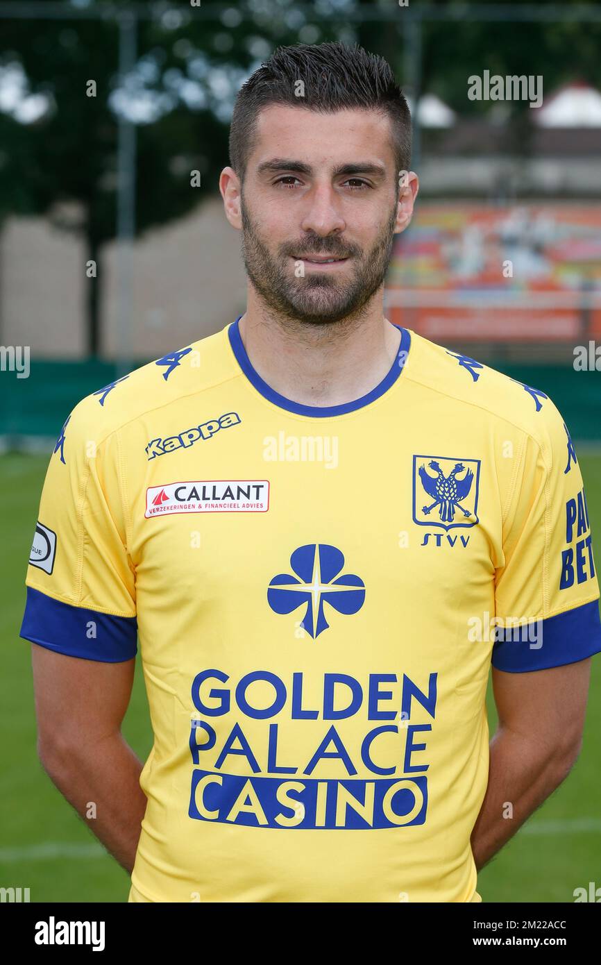 STVV's Pierrick Valvidia poses for the photographer during the 2016 ...