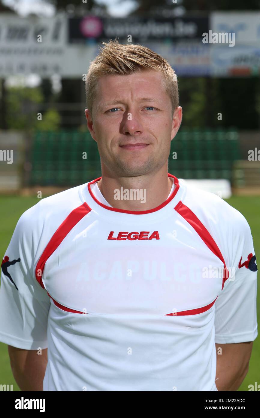 Tom Van Imschoot poses for the photographer during the 2016-2017 season ...