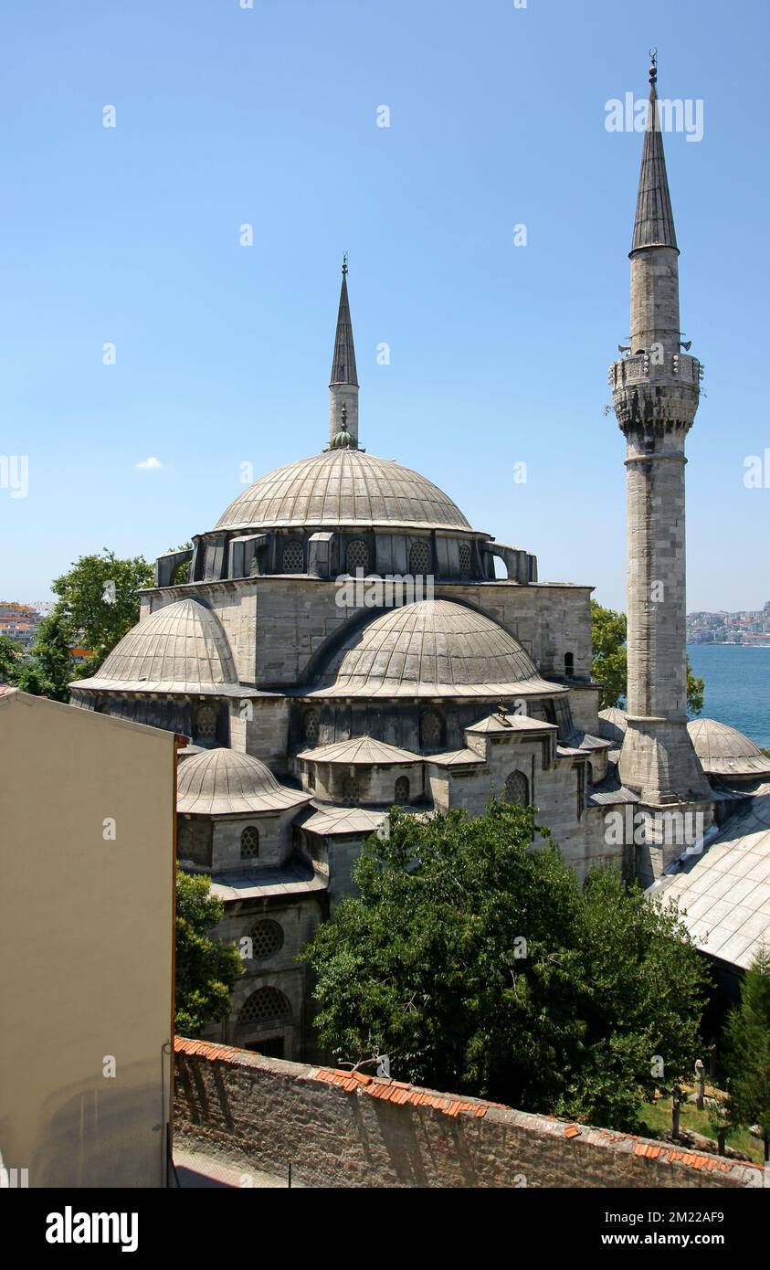 Mihrimah Sultan Mosque and Complex, located in Uskudar district of ...