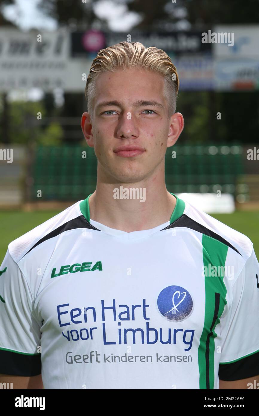 Jasper Van Heertum poses for the photographer during the 2016-2017 ...
