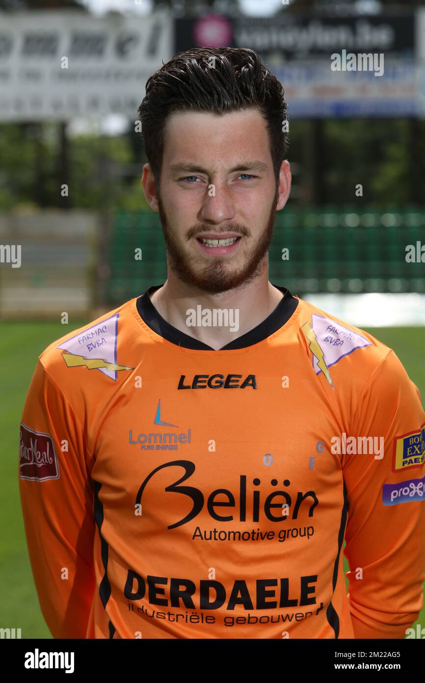 Goalkeeper Sven Delarbre poses for the photographer during the 2016 ...