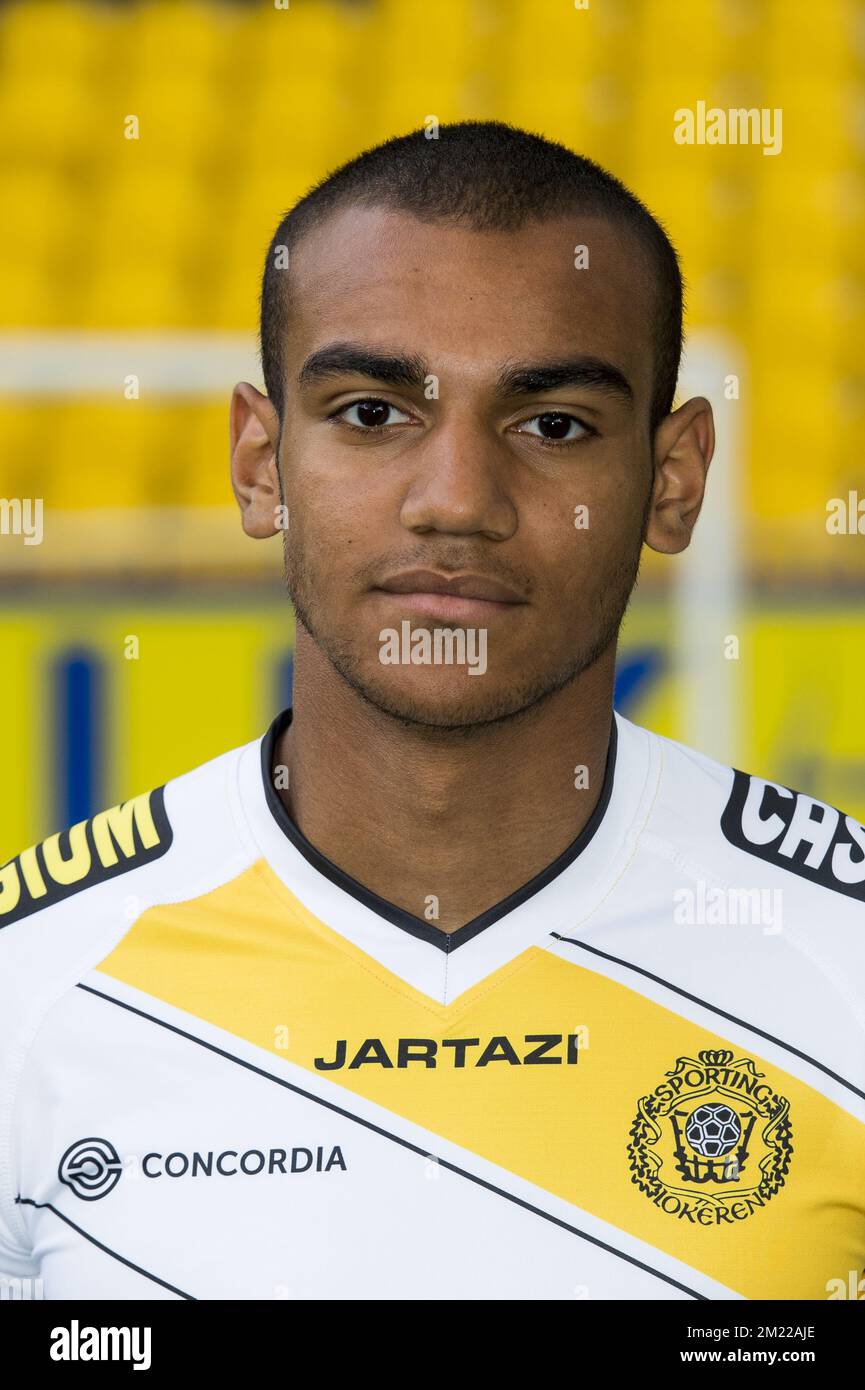 Nathan Mingiedi poses for the photographer during the 2016-2017 season ...