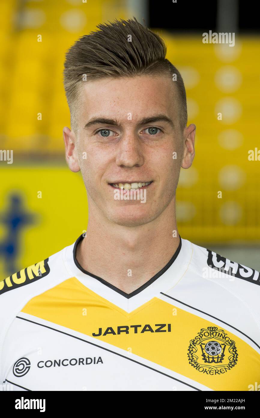 Bob Straetman poses for the photographer during the 2016-2017 season ...