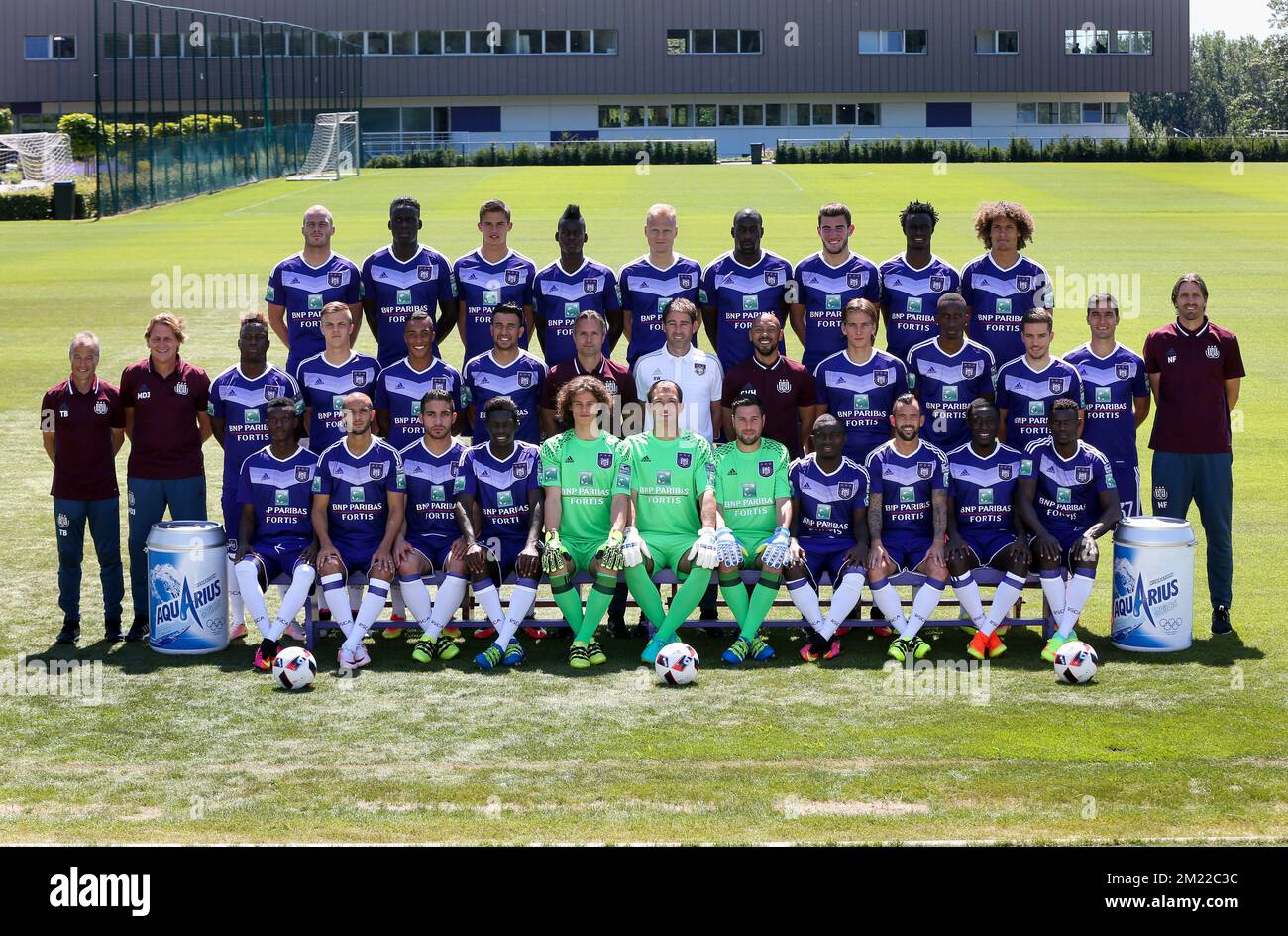 (Top row L-R): 14 Bram Nuytinck, Bram Nuytinck, Kara Mbodji, Leander ...
