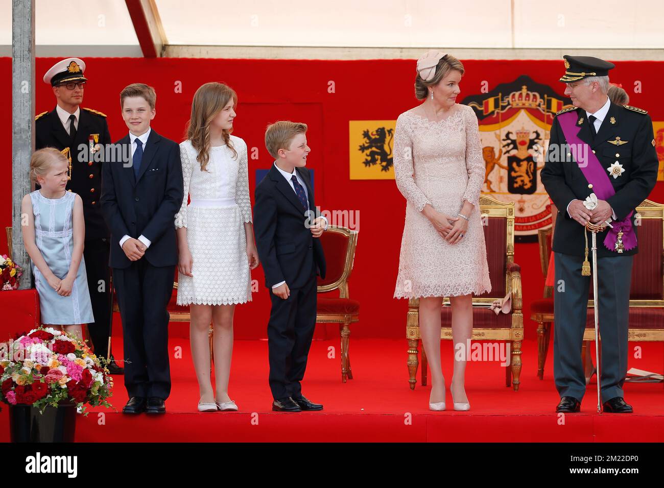 Princess Eleonore (7), Prince Gabriel (12), Crown Princess Elisabeth ...