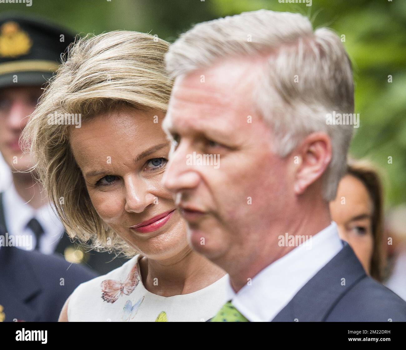 Queen Mathilde of Belgium and King Philippe - Filip of Belgium pictured ...