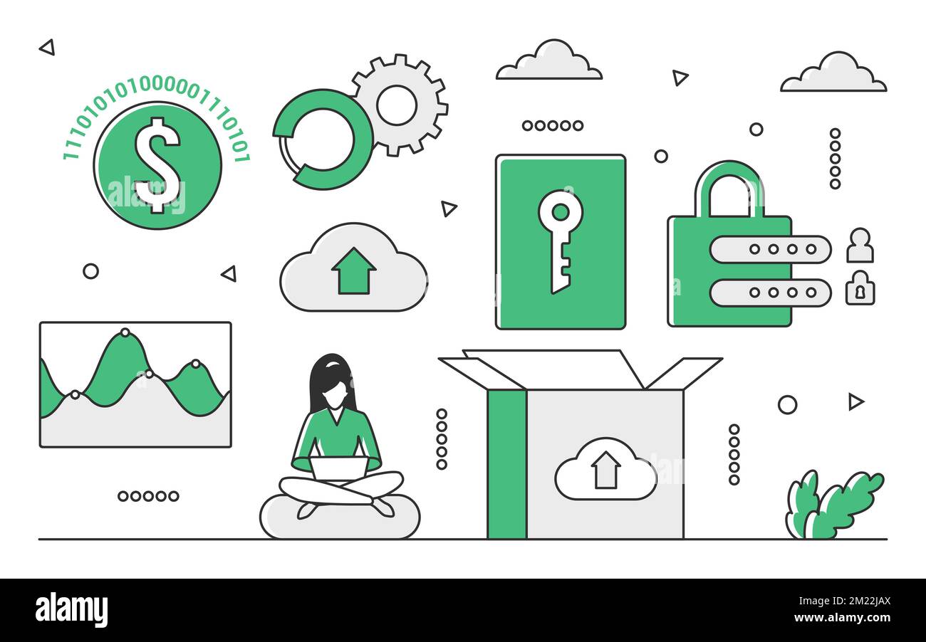 Secure Access Login Confidential Information Storage Data Privacy