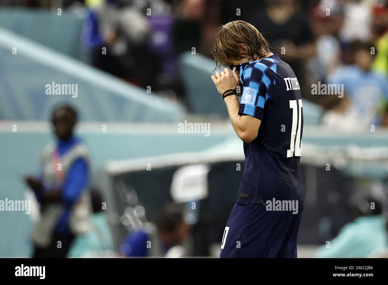 Al Daayen, Qatar. December 13, 2022, AL DAAYEN - Luka Modric of Croatia ...