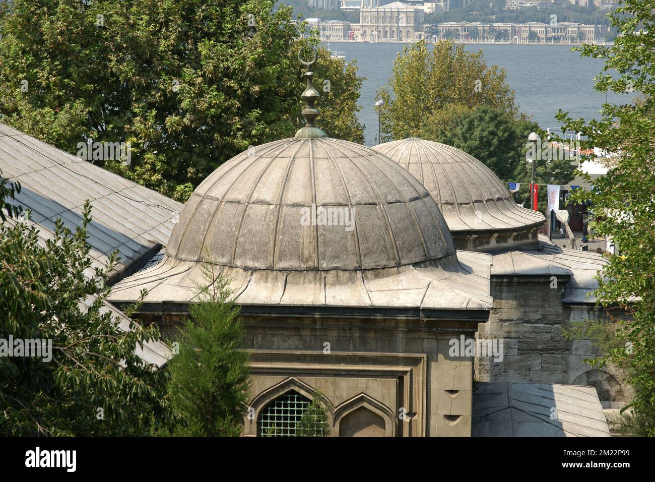 Mihrimah Sultan Mosque and Complex, located in Uskudar district of ...